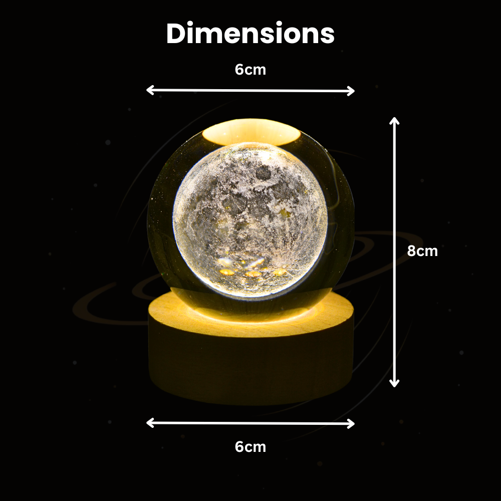 NovaSphere Crystal Space Lamp™ - Limited Edition – NovaSpheres.pk